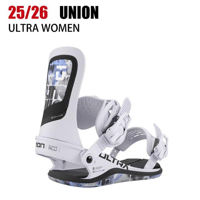 2026 UNION ユニオン ULTRA (WOMEN) ウルトラ ICE GREY 25-26 レディース スノーボード ビンディング バインディング