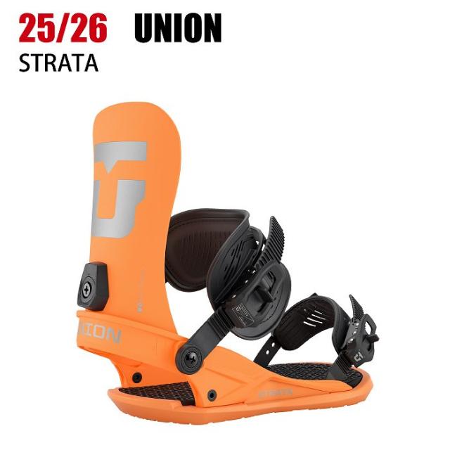 2026 UNION ユニオン STRATA ストラータ ORANGE 25-26 スノーボード ビンディング バインディング