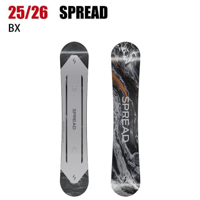 2026 SPREAD スプレッド BX 25-26 尾川慎二 ボード板 スノーボード