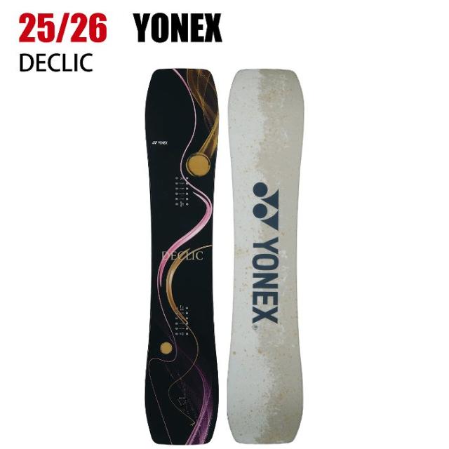 2026 YONEX ヨネックス DECLIC デクリック 25-26 レディース ボード板 スノーボード