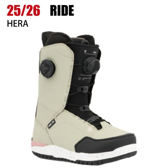 2026 RIDE ライド HERA ヘラ DUST 25-26 レディース ダブルBOA スノーボード ブーツ ボア スノボ
