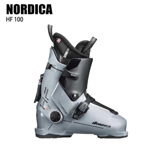 ノルディカ スキーブーツ 2026 NORDICA HF 100 GRY-BK-WH エイチエフ リアエントリー 25-26