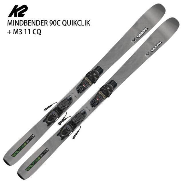 ケーツー スキー板 2026 K2 MINDBENDER 90C QUIKCLIK + M3 11 CQ マインドベンダー ビンディングセット 25-26