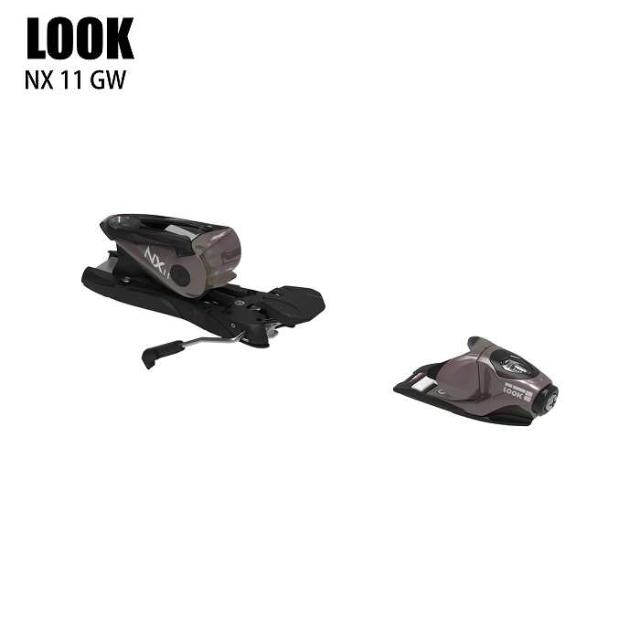 旧モデル ルック スキー金具 2024 LOOK NX 11 GW IRIDESCENT GREY 90mm ビンディング単品 23-24