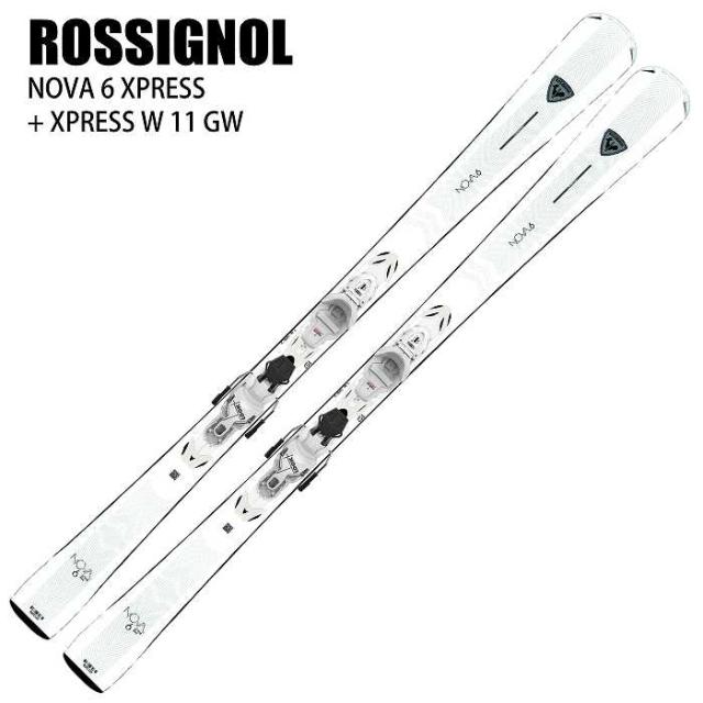 ロシニョール スキー板 2026 ROSSIGNOL NOVA 6 XPRESS + XPRESS W 11 GW ノヴァ ビンディングセット 25-26