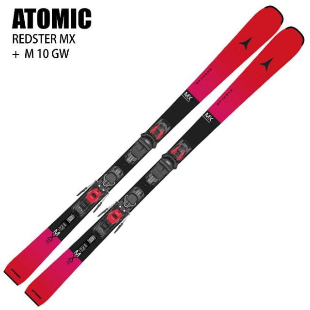 アトミック スキー板 2026 ATOMIC REDSTER MX + M 10 GW RED.T-BLACK レッドスター ビンディングセット 25-26