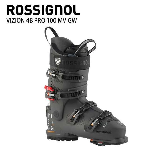 ロシニョール スキーブーツ 2026 ROSSIGNOL VIZION 4B PRO 100 MV GW L GREY STEP IN TECNOLOGY 25-26