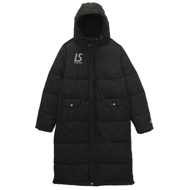 LUZESOMBRA ルース・イ・ソンブラ BENCH COAT L1222255 BLK フットサル ベンチコート 防寒