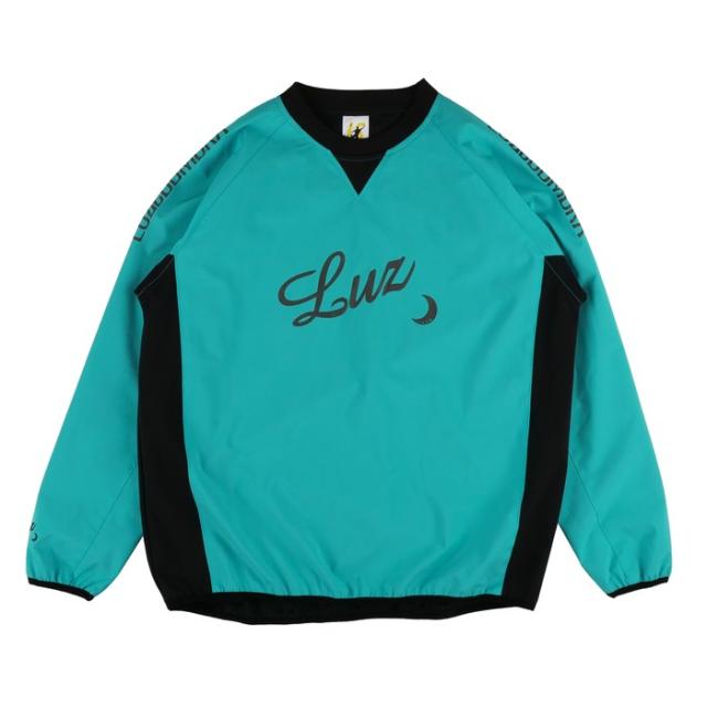 LUZESOMBRA ルースイソンブラ STRETCH TAFTA MESH PULLOVER TOP F2011107 149AQA ブルー フットサル トレーニングジャケット