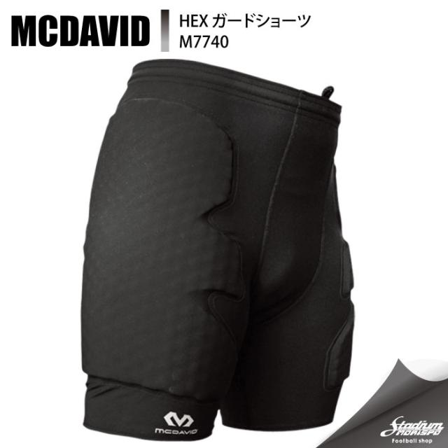 MCDAVID マグダビッド HEX ガードショーツ M7740 ブラック サッカー