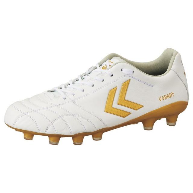 HUMMEL ヒュンメル ヴォラート3 PRO HAS1244R.1038 ホワイト×ゴールド サッカー スパイク