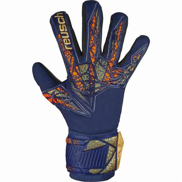 REUSCH ロイシュ アトラクト シルバー NC(ネイビー) 5460255 4411 サッカー キーパーグローブ