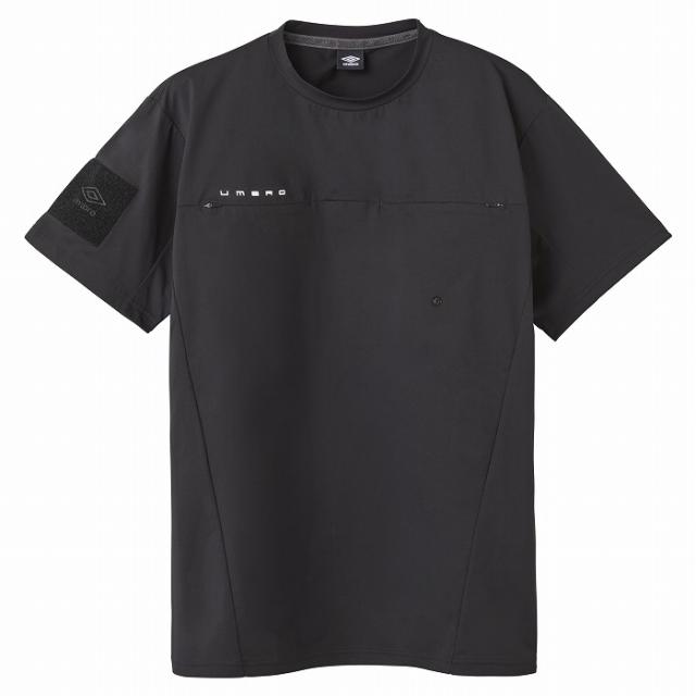 UMBRO アンブロ COACHERS レフェリカルトップ(ブラック) UF5SHS66M BK00 サッカー レフリーシャツ