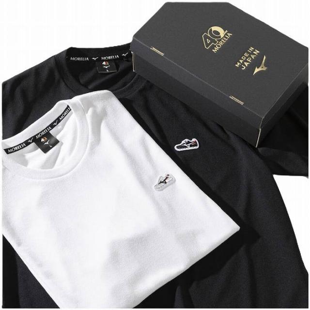 MIZUNO ミズノ MORELIA OFF THE PITCH 2PAC TEE H/S P2MAC05540 半袖Tシャツ 2枚セット 化粧箱入り