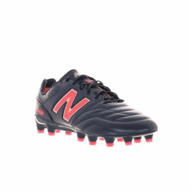 NEWBALANCE ニューバランス 442 PRO HG V2(ネイビー×レッド) MS41HMM22E サッカー スパイク