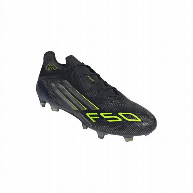 ADIDAS アディダス F50 ELITE FG(ブラック×イエロー) JH7616 サッカー スパイク 天然芝用