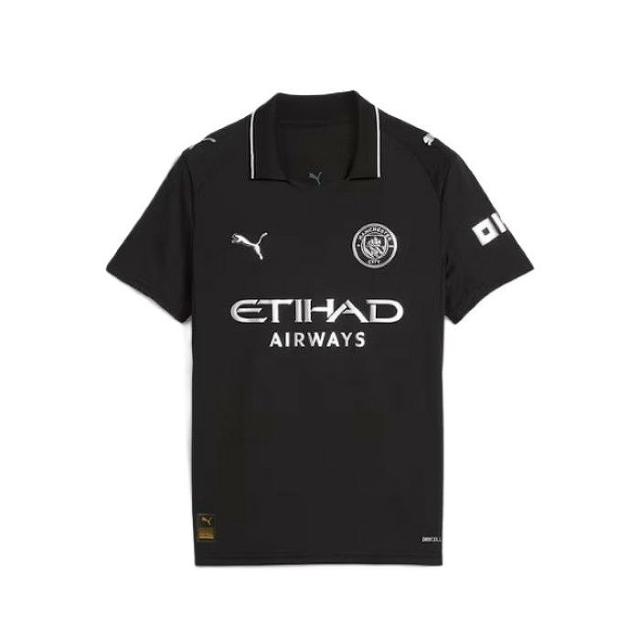 PUMA プーマ マンチェスターシティ ジュニア 25-26 アウェイ 半袖 レプリカ ユニフォームシャツ(ブラック) 780353 02