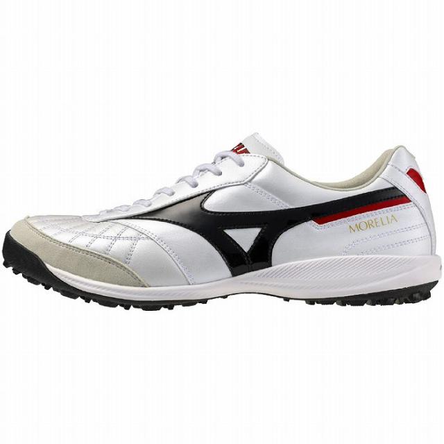 MIZUNO ミズノ MORELIA SALA JAPAN TF(ホワイト×ブラック) Q1GB250209 サッカー トレシュー フットサル 人工芝シューズ モレリア