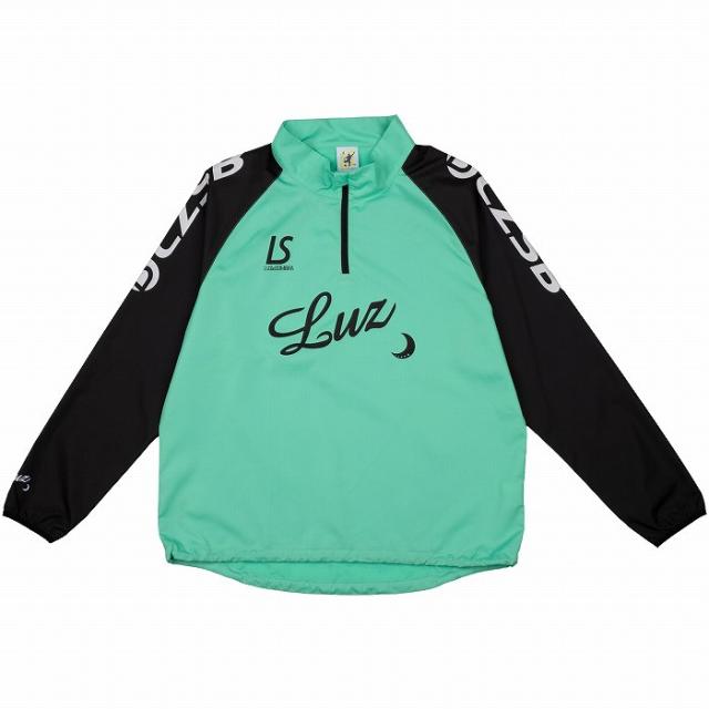LUZESOMBRA ルースイソンブラ LZSB HALFZIP PISTE TOP(ミントグリーン×ブラック) L1242104 124MTGBLK ピステシャツ