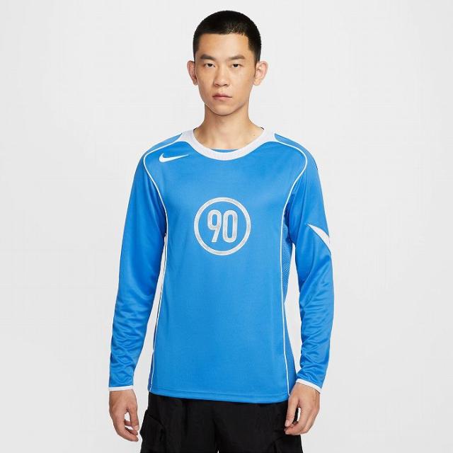 NIKE ナイキ DF T90 エナジー 4 L/S トップ(ライトブルー) IM6312 435 長袖プラシャツ