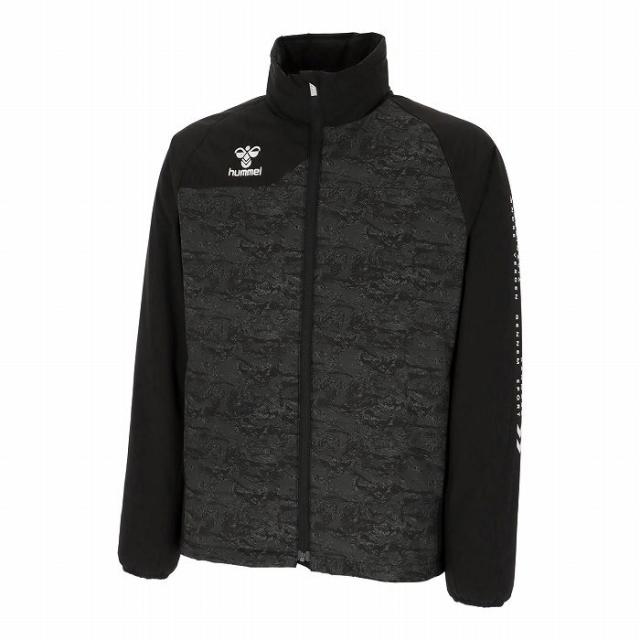 HUMMEL ヒュンメル パデットサーモジャケット(ブラック) HAW2192 90 ウィンドジャケット 中綿 防寒