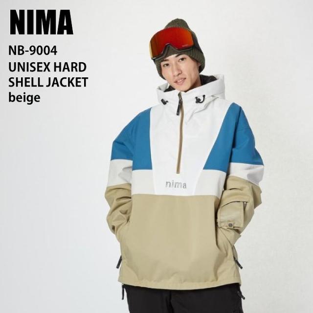 NIMA ニーマ NB-9004 ジャケット 833ベージュ 23-24 ボードウェア メンズ スノボ スキー ユニセックス