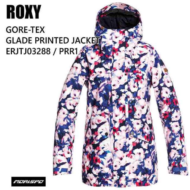 ROXY ロキシー ERJTJ03288 GORE-TEX GLADE PRINTED JK PRR1 20-21 ウエア レディース ジャケット ゴアテックス 旧モデル スノーボード