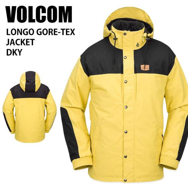 VOLCOM ボルコム LONGO GORE-TEX JACKET DKY 24-25 ウエア ユニセックス ジャケット スキー スノーボード ゴアテックス 防水  G0652505