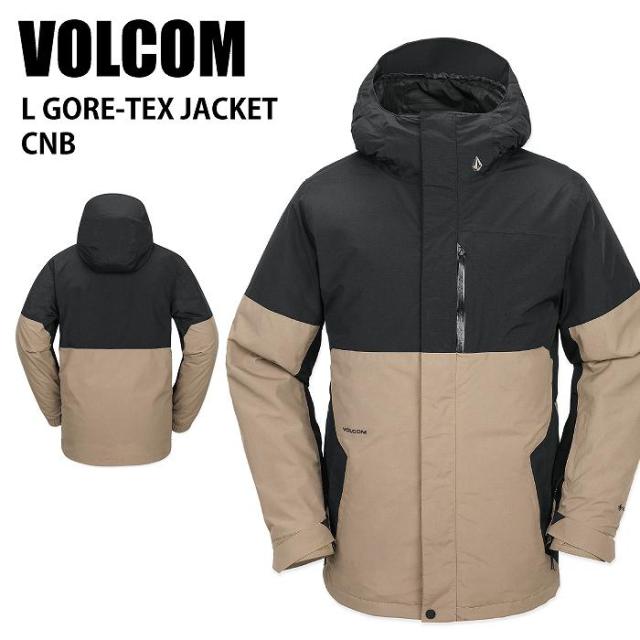 VOLCOM ボルコム L GORE-TEX JACKET CNB 24-25 ウエア ユニセックス ジャケット スキー スノーボード ゴアテックス 防水  G0652506