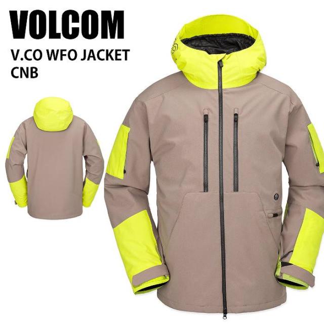 VOLCOM ボルコム V.CO WFO JACKET CNB 24-25 ウエア ユニセックス ジャケット スキー スノーボード  G0652510