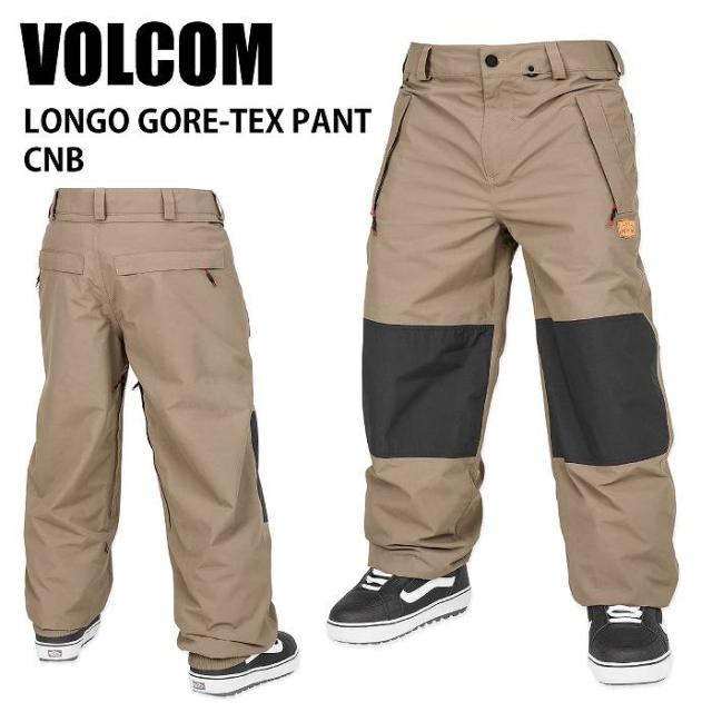 VOLCOM ボルコム LONGO GORE-TEX PANT CNB 24-25 ウエア ユニセックス パンツ スキー スノーボード ゴアテックス 防水  G1352506