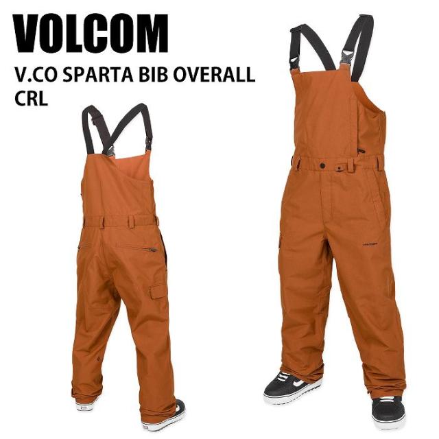 VOLCOM ボルコム V.CO SPARTA BIB OVERALL CRL 24-25 ウエア ユニセックス パンツ スキー スノーボード  G1352513