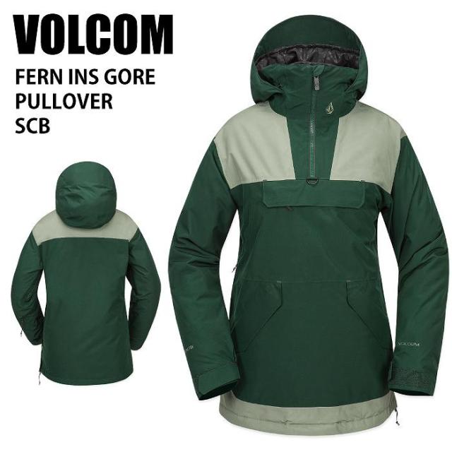 VOLCOM ボルコム FERN INS GORE PULLOVER SCB 24-25 ウエア レディース ジャケット スキー スノーボード GORE-TEX 防水  H0452503