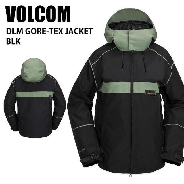VOLCOM ボルコム DLM GORE-TEX JACKET BLK 24-25 ウエア レディース ジャケット スキー スノーボード ゴア 防水  H0652501