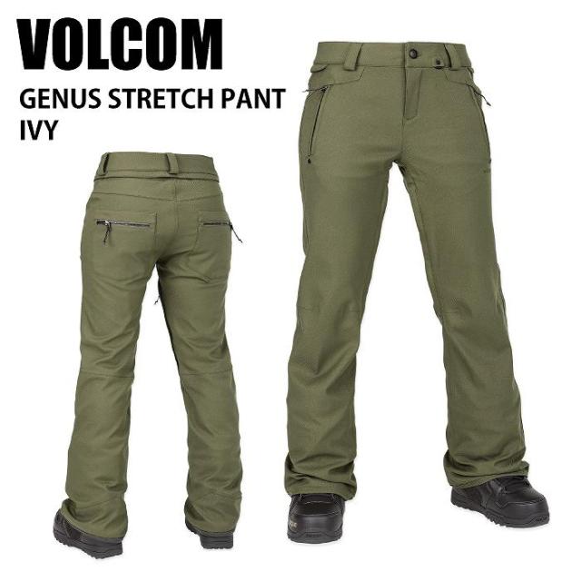 VOLCOM ボルコム GENUS STRETCH PANT IVY 24-25 ウエア レディース パンツ スキー スノーボード  H1352510