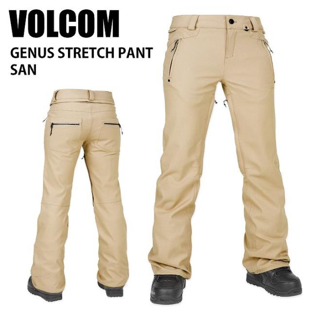 VOLCOM ボルコム GENUS STRETCH PANT SAN 24-25 ウエア レディース パンツ スキー スノーボード  H1352510