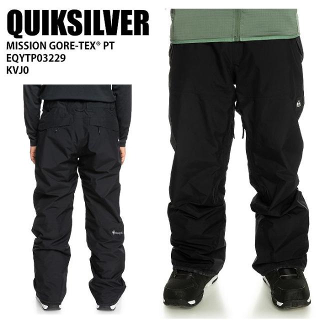 QUIKSILVER クイックシルバー EQYTP03229 MISSION GORE-TEX PT KVJ0 24-25 ウエア メンズ パンツ スノーボード ゴアテックス