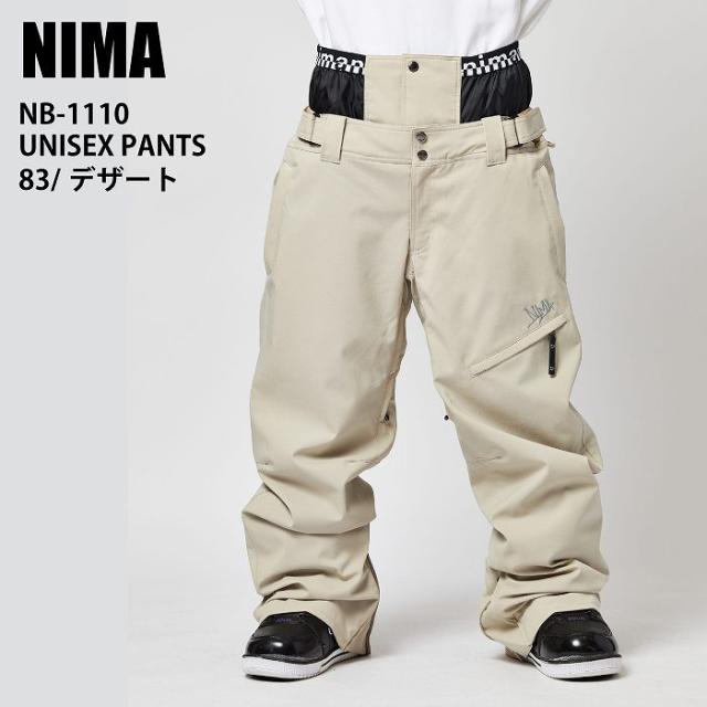 NIMA ニーマ NB-1110 レギュラー パンツ 83 24-25 ウエア ユニセックス スキー スノーボード スノボ おすすめ