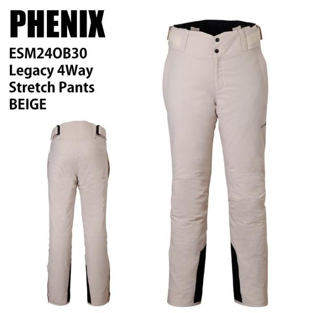 PHENIX フェニックス ESM24OB30 Legacy 4Way Stretch Pants BEIGE 24-25 ウエア メンズ パンツ スキー レガシー4WAYストレッチ