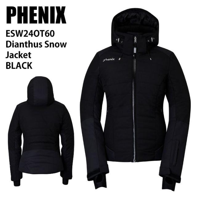 PHENIX フェニックス ESW24OT60 Dianthus  Jacket BLACK 24-25 ウエア レディース ジャケット スキー ダイアンサススノー