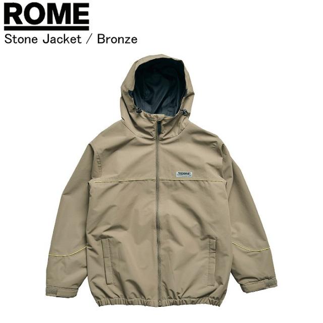ROME ローム Stone Jacket ストーンジャケット BRONZE ジャケット ボードウェア ロームウェア ROMEウェア 25-26モデル