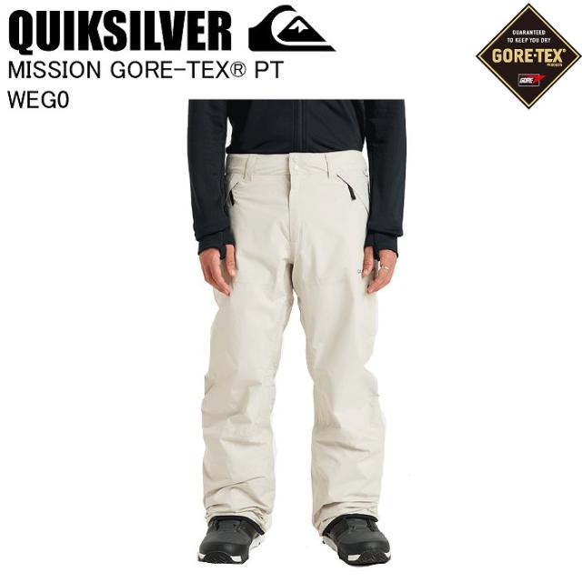 QUIKSILVER クイックシルバー EQYTP03254 MISSION GORE-TEX PT WEG0 スノーボードウェア パンツ ゴアテックス 25-26モデル