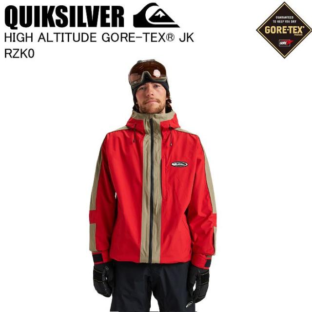 QUIKSILVER クイックシルバー EQYTJ03494 HIGH ALTITUDE GORE-TEX JK RZK0 スノーボードウェア ジャケット ゴアテックス 25-26