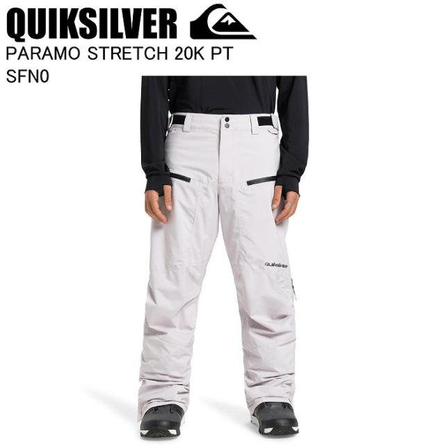 QUIKSILVER クイックシルバー EQYTP03248 PARAMO STRETCH 20K PT SFN0 スノーボードウェア パンツ ウェア スノボ 25-26モデル
