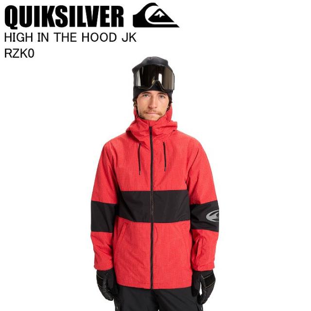 QUIKSILVER クイックシルバー EQYTJ03517 HIGH IN THE HOOD JK RZK0 スノーボードウェア ジャケット ウェア スノボ 25-26モデル