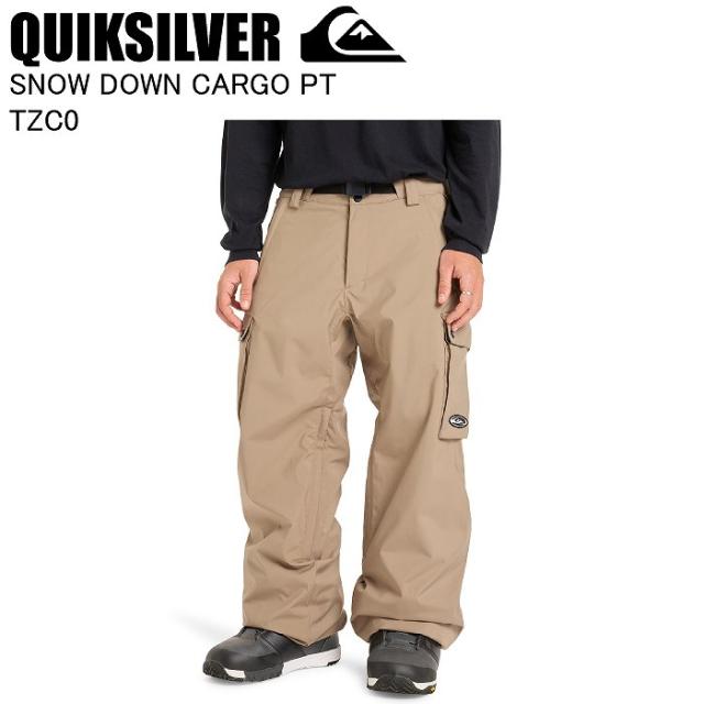 QUIKSILVER クイックシルバー EQYTP03231  DOWN CARGO PT TZC0 スノーボードウェア パンツ ウェア カーゴパンツ 25-26モデル
