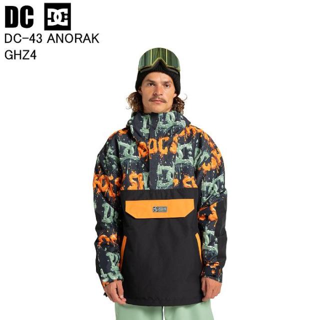 DC ディーシー ADYTJ03088 DC-43 ANORAK GHZ4 スノーボードウェア DCウェア アノラック スノボ スノーボード 25-26モデル