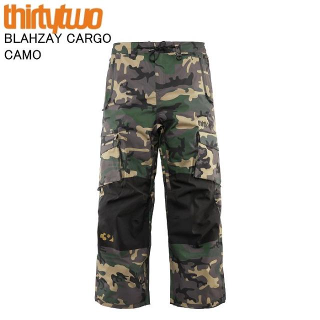 THIRTYTWO サーティーツー BLAHZAY CARGO CAMO カーゴパンツ スノーボード ウェア パンツ 32ウェア スノボ 25-26モデル