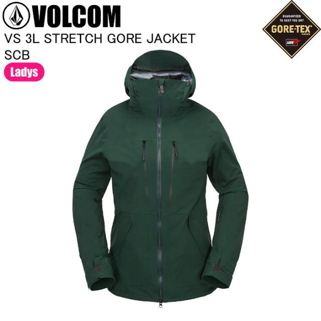 VOLCOM ボルコム H0652500 VS 3L STRETCH GORE JACKET SCB スノーボードウェア ジャケット ボルコムウェア ゴアテックス レディース