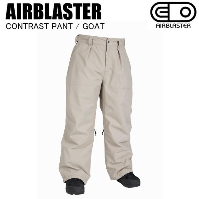 AIRBLASTER エアブラスター AB26MPNT_1047 CONTRAST PANT GOAT スノーボードウェア パンツ エアブラ 25-26モデル スノボ